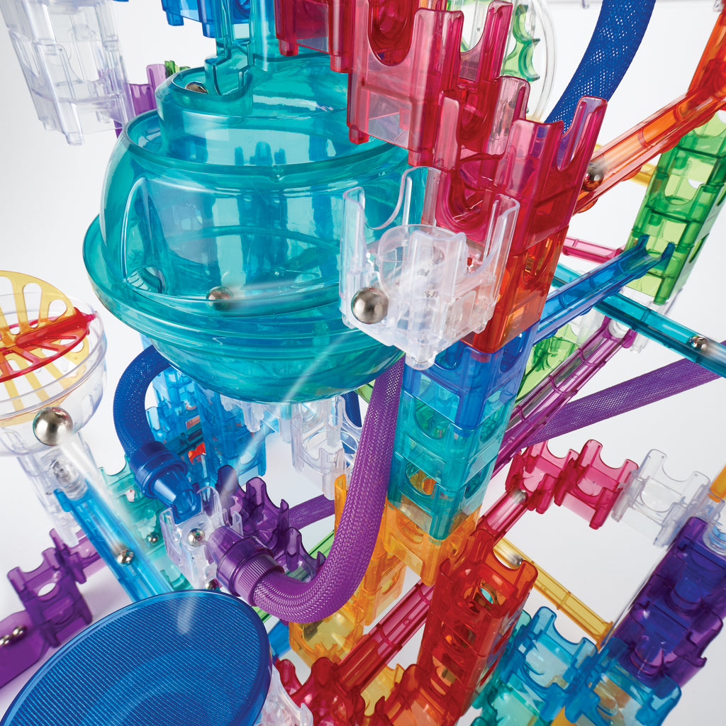 Q-BA-MAZE 2.0 Colossal Set marble run STEM toy for older kids